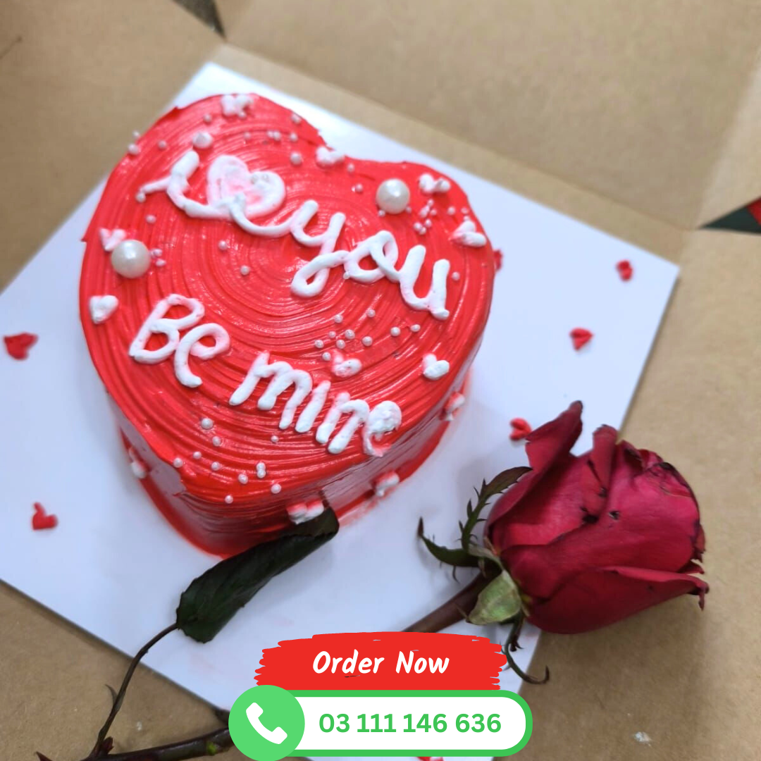 Be Mine Cake - Little Cakes